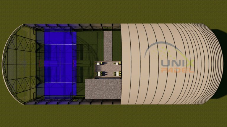 Padel Court Roof – Retractable Cover - Unixpadel®
