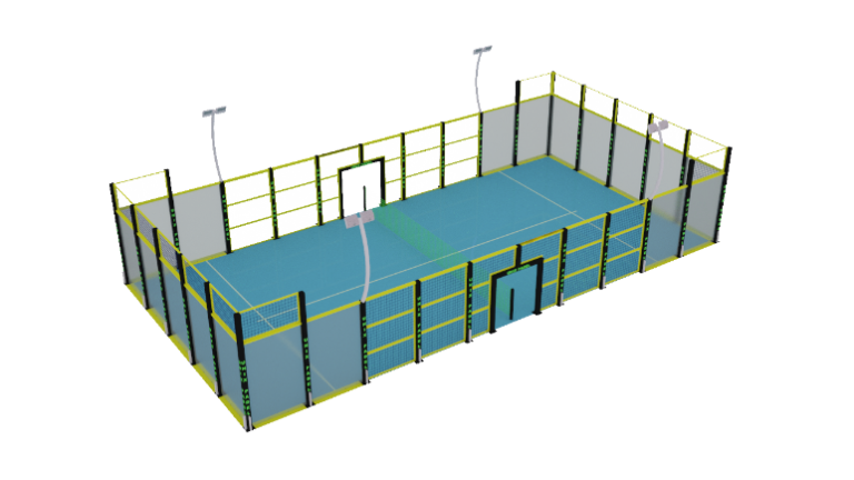 Flat Floor & Elevated Padel Courts – Unixpadel®